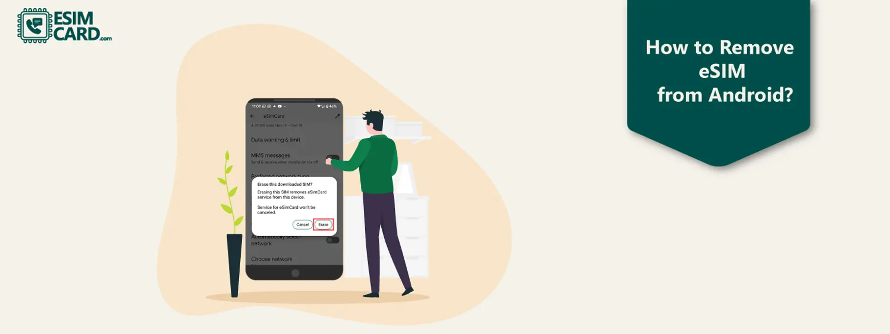 How to Remove eSIM from Android? Step-by-Step Deactivation Guide