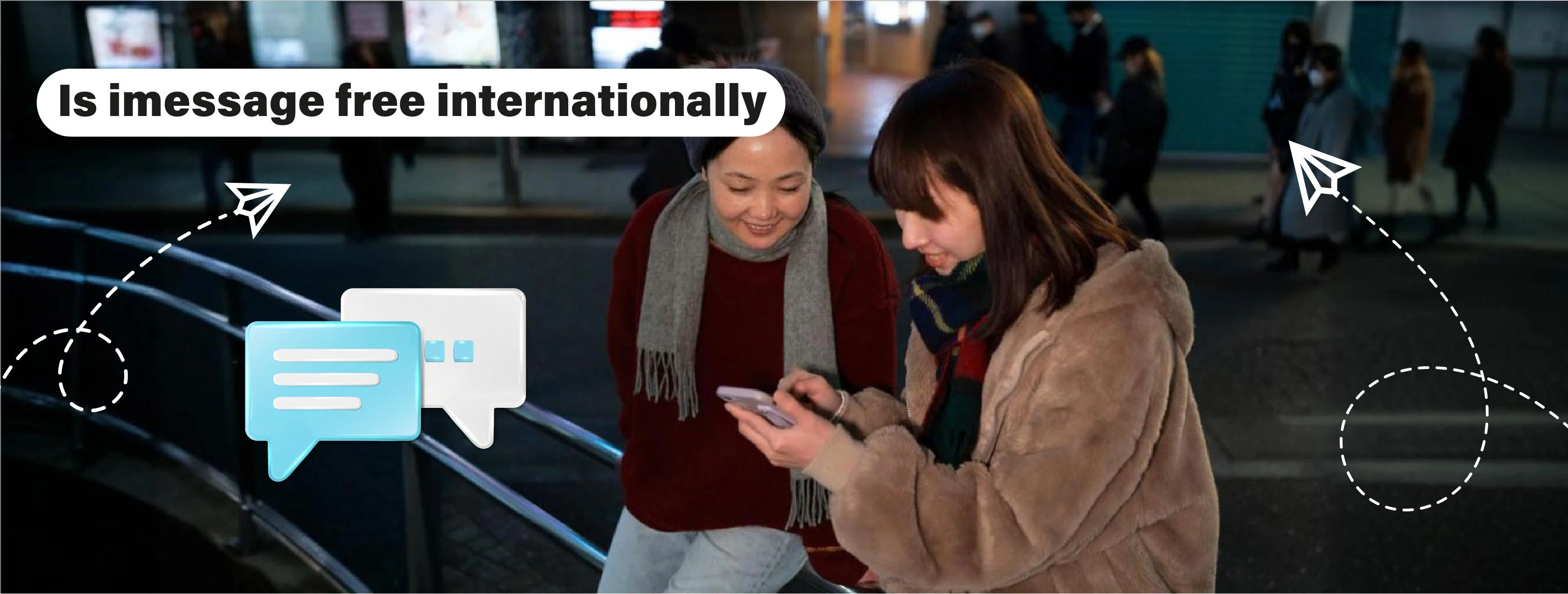 Is iMessage free internationally? - eSIM Card